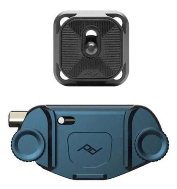 Peak Design Capture v3 with Plate in Ocean Blue – The Photography Shop
