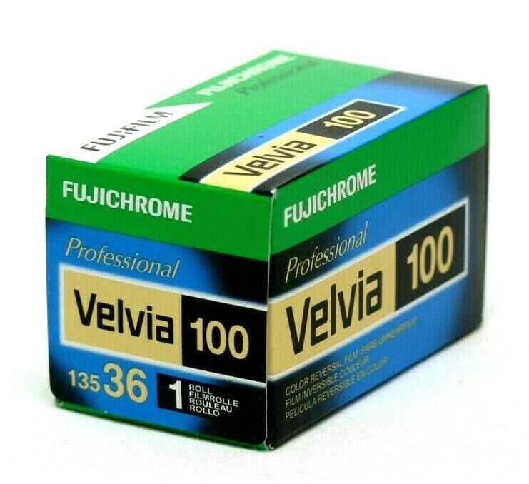Fuji Velvia 100 asa 35mm Colour Slide reversal Film 36 exposures (UK S ...